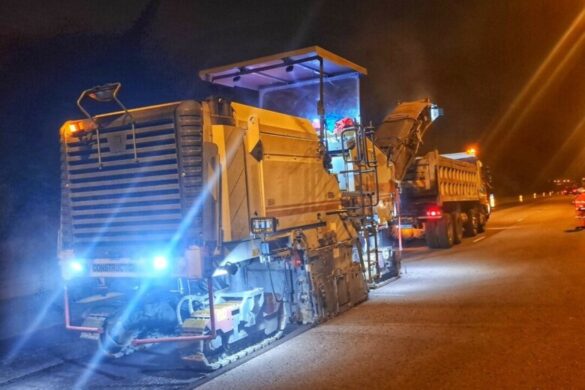 Gravel road upgrade project steadily reshaping the local landscape in ...